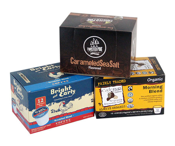 Custom Coffee Packaging Boxes • Taj Printing Ltd.